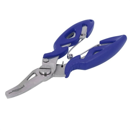 Unique Bargains ABS Handle 2cr13 Fishing Pliers Braid Cutters Crimper ...