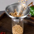304 Stainless Steel Filter Funnel with Strainer, Heavy-Duty Thickened ...