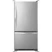 Whirlpool® WRB322DMBM 33-inches Bottom-Freezer Refrigerator with Spill ...