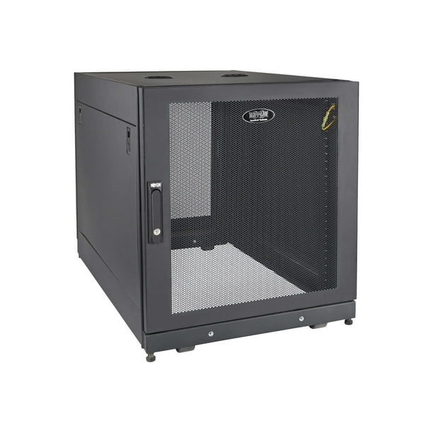Tripp Lite Rack Enclosure Server Cabinet 14U 42in Deep w/ Doors & Sides ...