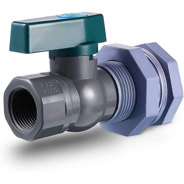 Rain Barrel Faucet Kit 3/4 Inch Rain Barrel Valve With Bulkhead Fitting ...