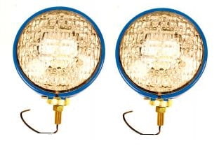 GPE4419U 310068 Two Tractor Headlights Fits Ford 12V Org 2000 3000 4000 ...