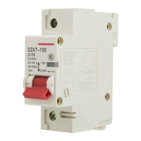 D Type Circuit Breaker, Plastic Circuit Breaker For Household Leakage ...