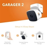 ALCIDAE Remote Control Access Garage Door Opener with Surveillance ...