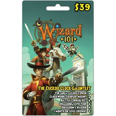 Kingsisle Wizard101 Pagoda Gauntlet $39 Gift Card - [Digital] - Walmart.com
