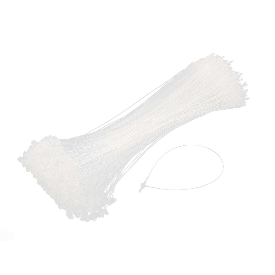 7" Snap Lock Pin Security Loop Plastic Tag Fastener Cable Tie Zip ...