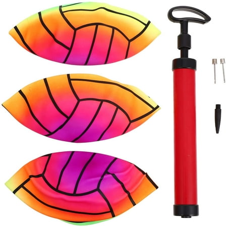 HTCM Inflatable Soccer Ball Kids Rainbow Sports Balls Interactive ...