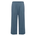 Stamzod Tear Away Capri Pants for Women Side Split Snap Full Open Post ...