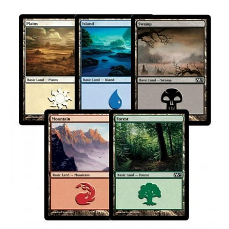 Magic The Gathering 300 Assorted MTG Basic Lands Cards | Walmart Canada