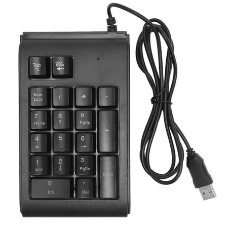 Wired Mechanical Numeric Keypad, RGB Backlight Plug And Play 19 Keys ...