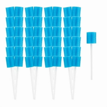 Toothette Plus Swab with Alcohol-free Mouthwash Foam Tip, Untreated ...