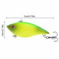 Bisitoy 2Pcs Soft Plastic Fishing Lures Swimbait Paddle Tail Hook for ...