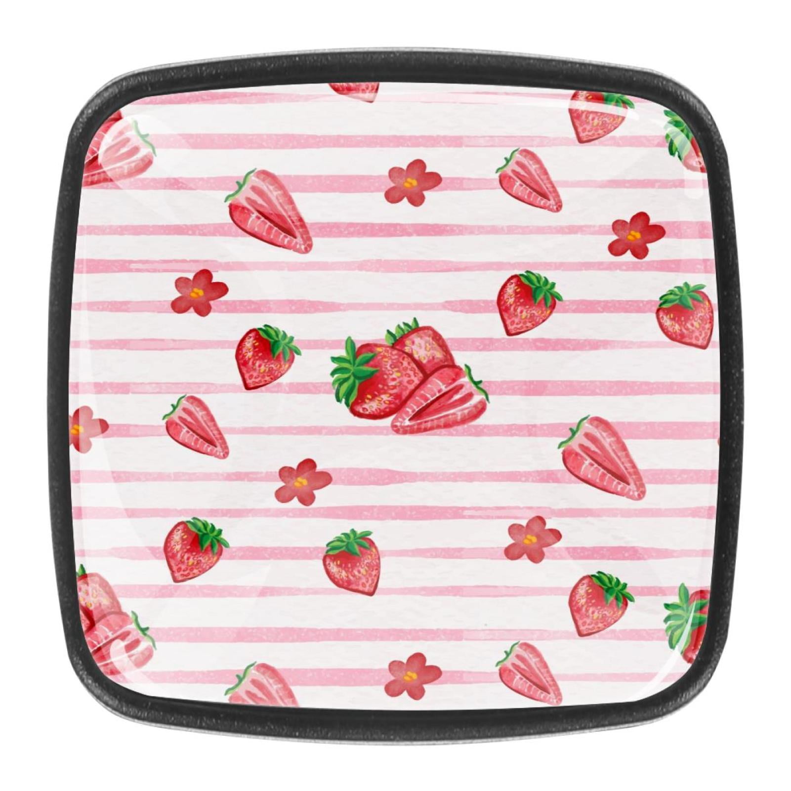 4 Pcs Square Cabinet Handle Cupboard Knob Drawer Pulls Handle ...