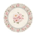 Floral Rose Lace Pattern Round Tablecloth Waterproof Oil Proof Spill ...