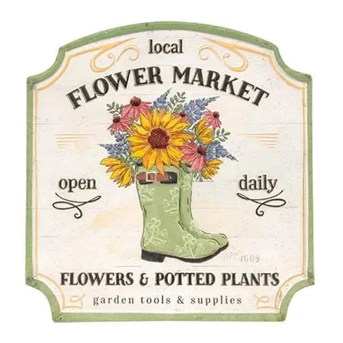 Vintage Flower Signs