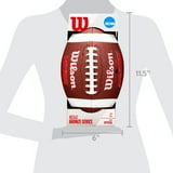 Wilson NCAA Red Zone Composite Football, Official Size (Ages 14 and up ...