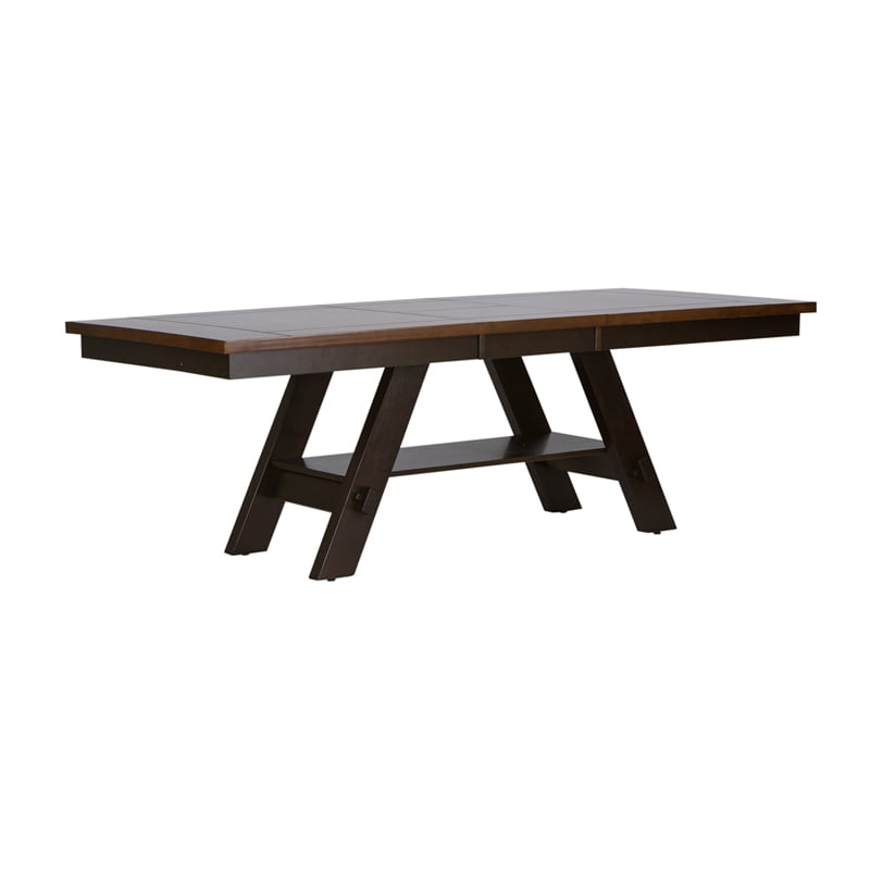 Liberty Furniture Lawson Pedestal Dining Table in Espresso - Walmart.com