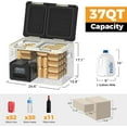 Setpower DT35 Electric Cooler Car Refrigerator with APP Control, 37QT ...