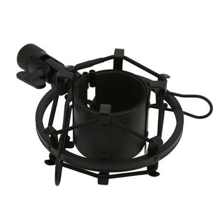 Microphone Holder, 5/8in 3/8in Internal Threads Adjustable Shock Mount ...