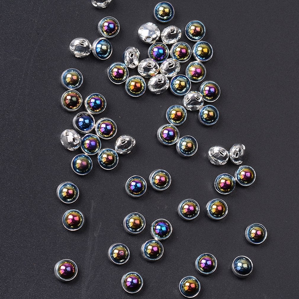 LIVEYOUNG 8mm Sewing Buttons Delicate Imitation Pearl Buttons Portable ...