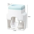 Naierhg Automatic Toothpaste Squeezer Toothbrush Holder Wall Mount ...