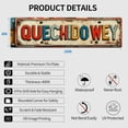 Decorative Tin Sign 16x4 Inches - QUECHDOWEY Hometown Design - Great ...