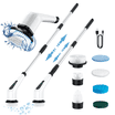 Synoshi Electric Scrubber, Cordless Waterproof Spin Cleaner, 3 Brush ...