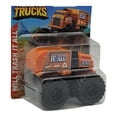 Hot Wheels Monster Trucks, 1:70 Scale, Will Trash It All, Mini Die-Cast ...