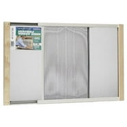 Window Screen, 20-1/8 in. to 37-3/16 in. (Adjustable Width) x 18-3/16 ...