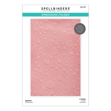 Spellbinders Platinum 3D Embossing Plate-6"X8.5" - Walmart.com