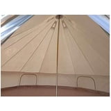EQCOTWEA Cotton Canvas Tent Large Camping Tent 16ft for 8-10 Persons ...