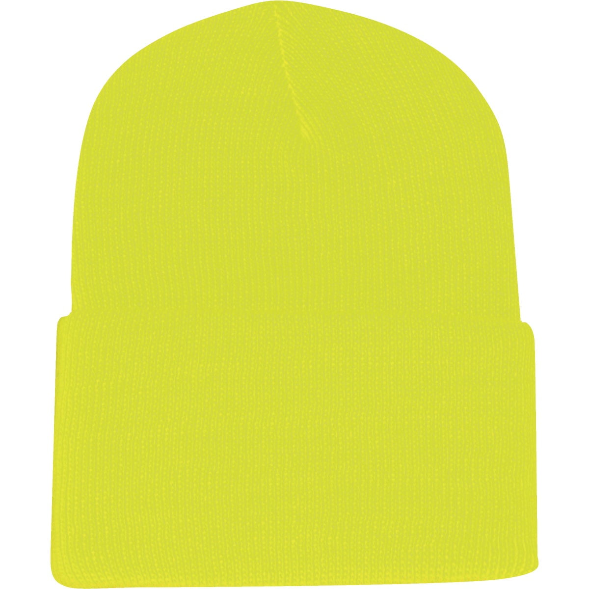 Outdoor Cap Neon Yellow Cuffed Sock Cap KN-400-NEON YELLOW - Walmart.com