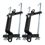 Worgeous 2pcs Adjustable Car Battery Bracket Electric Vehicle Universal ...