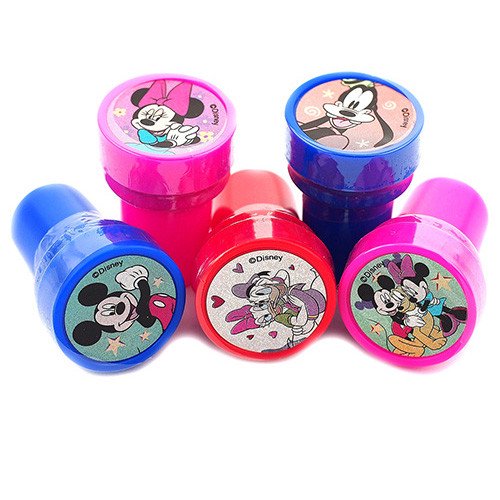 12 Mickey Mouse and Friends Authentic Licensed Self Inking Stampers ...