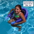 2Pcs Floating Pool Mesh Chair Net Pockets U-Shaped Water Lounger Seats ...