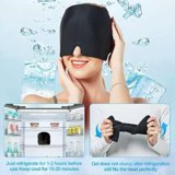 VQJTCVLY Migraine Headache Relief Cap, Cold Therapy Hat skin ...