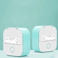 Mini Bluetooth Thermal Label Printer, Portable Wireless Sticker Printer ...