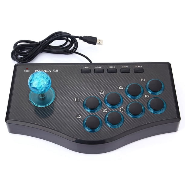 Controlador de juegos con cable Game Rocker USB Arcade Joystick USBF ...
