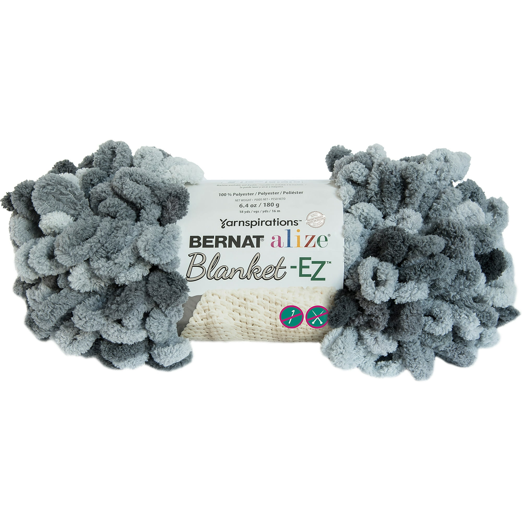 Click here for Bernat Alize Blanket-Ez Yarn  Polyester #7 Jumbo... prices