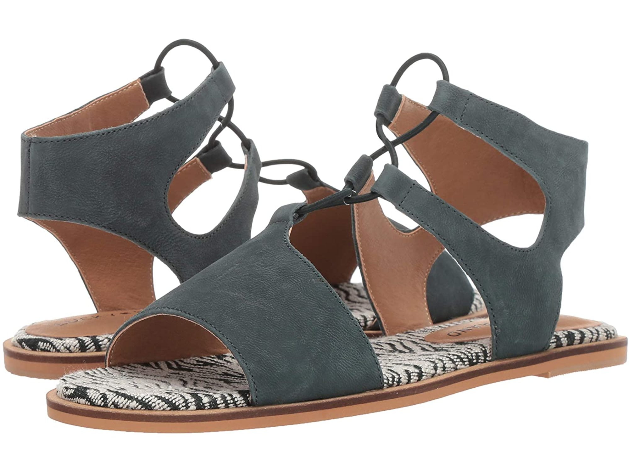 Lucky Brand Women's Feray Flat Sandal - Walmart.com