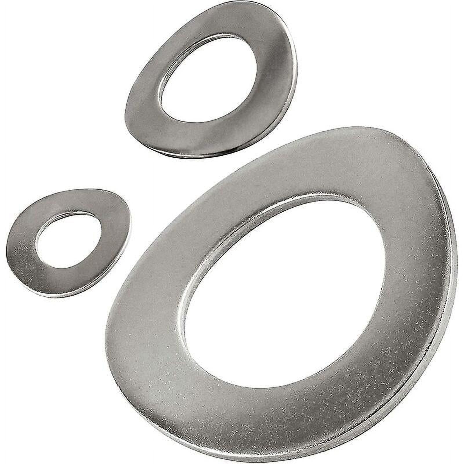 Arandelas elásticas M6 DIN 137 onduladas MACHAO Acero inoxidable A2 50 ...