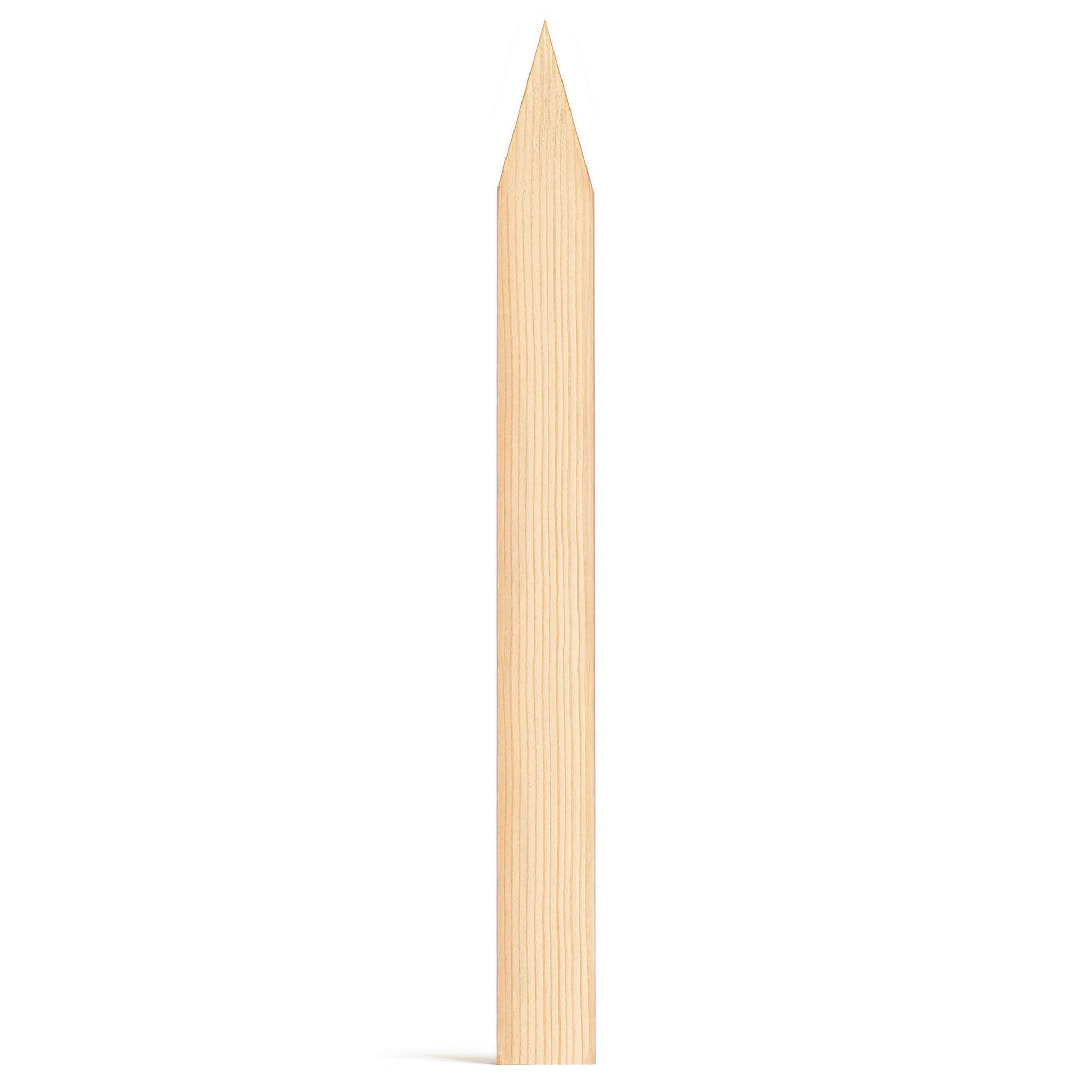 Set of Thirty 36" Chiseled Point Wood Garden Stakes - Walmart.com