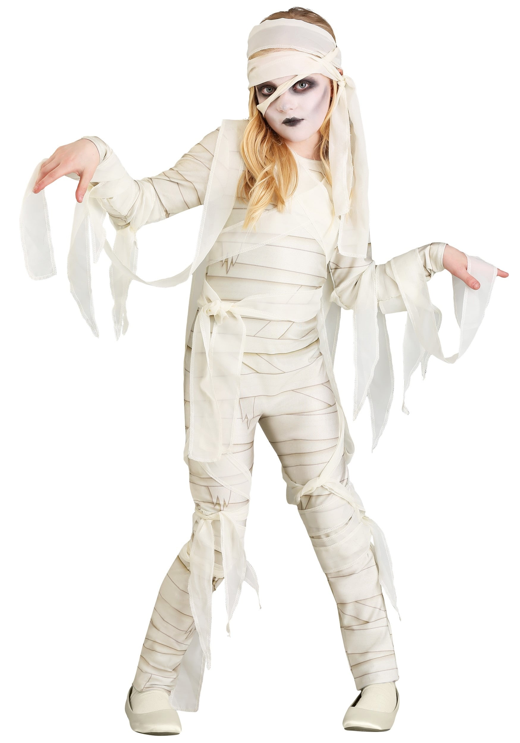 Under Wraps Mummy Costume for Girls Walmart