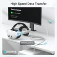 16ft Premium VR Link Cable with Charging, USB 3.0 Compatible with Meta ...