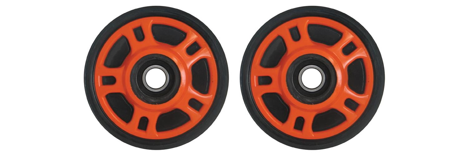 PDD Mid Rail Woody Orange Idler Wheels Kit for Snowmobile ARCTIC CAT Z ...