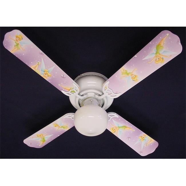 Ceiling Fan Designers 42FAN-DIS-TPFP Tinkerbell Fairy Purple Ceiling ...
