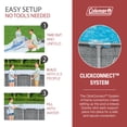 Coleman Power Steel Round Frame Above Ground Pool Set for Kids and ...