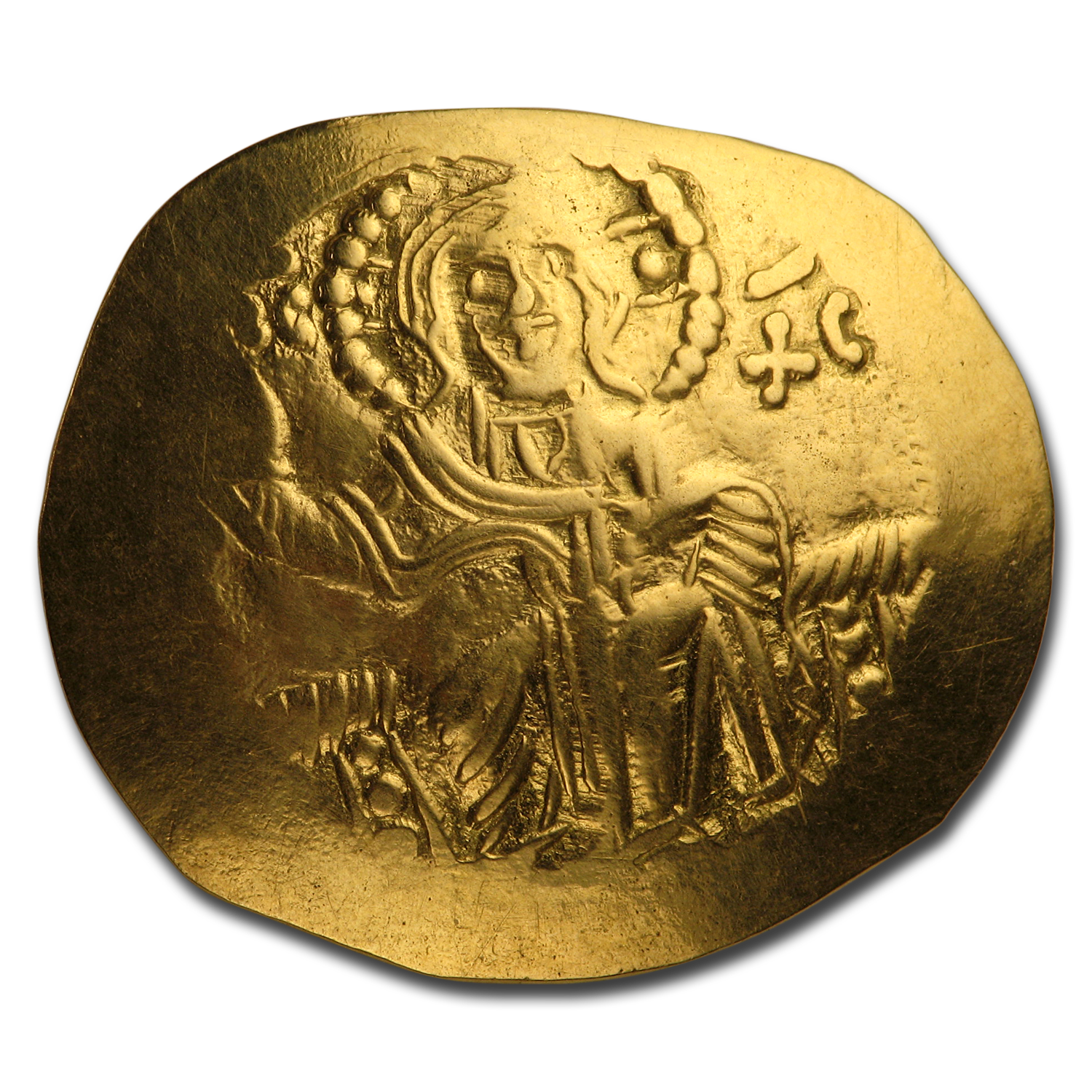 Byzantine Gold Hyperpyron John III Ducas (1221-1254 AD) XF - Walmart.com