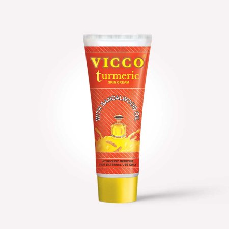 Vicco Turmeric Skin Cream with Sandalwood Oil 4 pack (4 X 70g ...