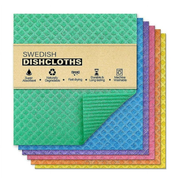 Biodegradable Cellulose Sponge Cloth | Absorbent And Odorless Kitchen ...